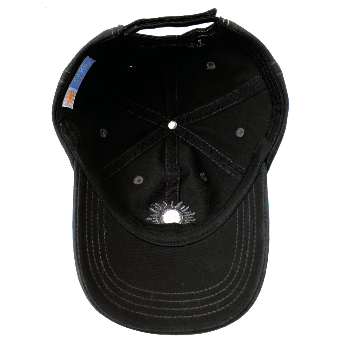Lake Happy Logo Cap Black